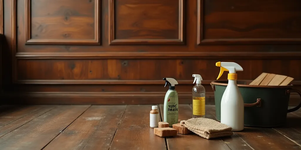 How to clean 50 year old wood paneling? - Wooden Woodworks